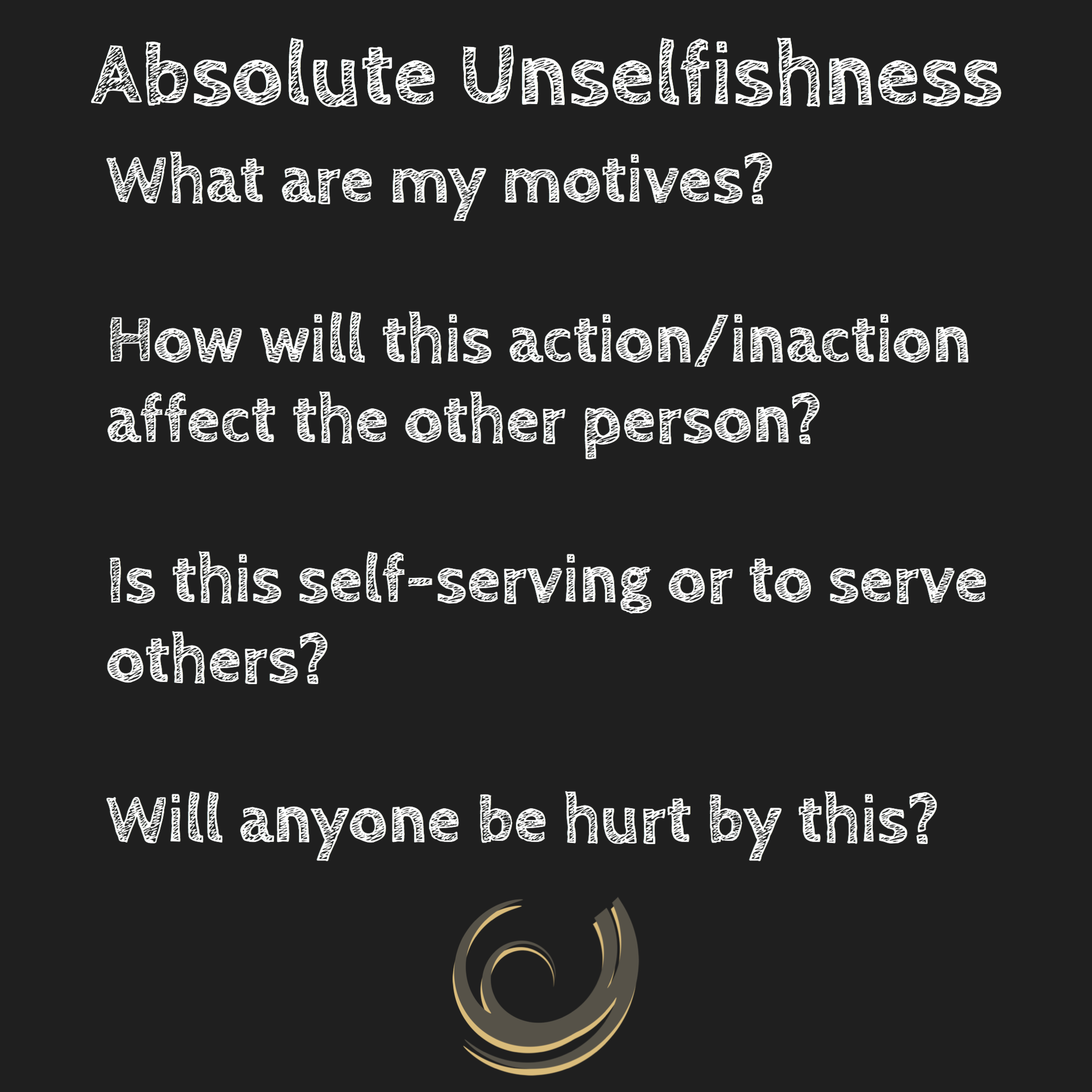 Unselfishness Inventory – Emotional Sobriety And Food