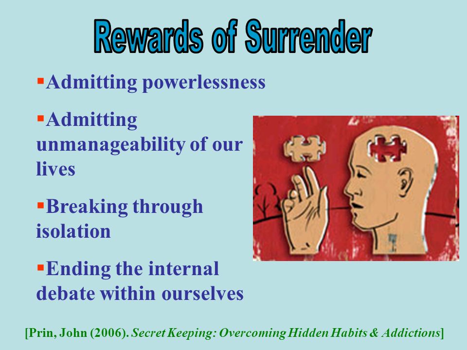 Topic: Surrender – Emotional Sobriety And Food