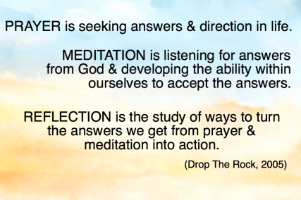 Two Way Prayer Format 7-11-2021 – Emotional Sobriety And Food